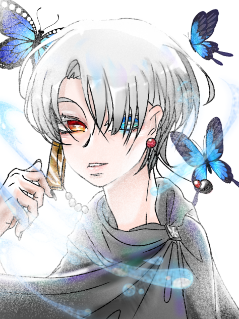 백룡 - the white dragon - ibisPaint