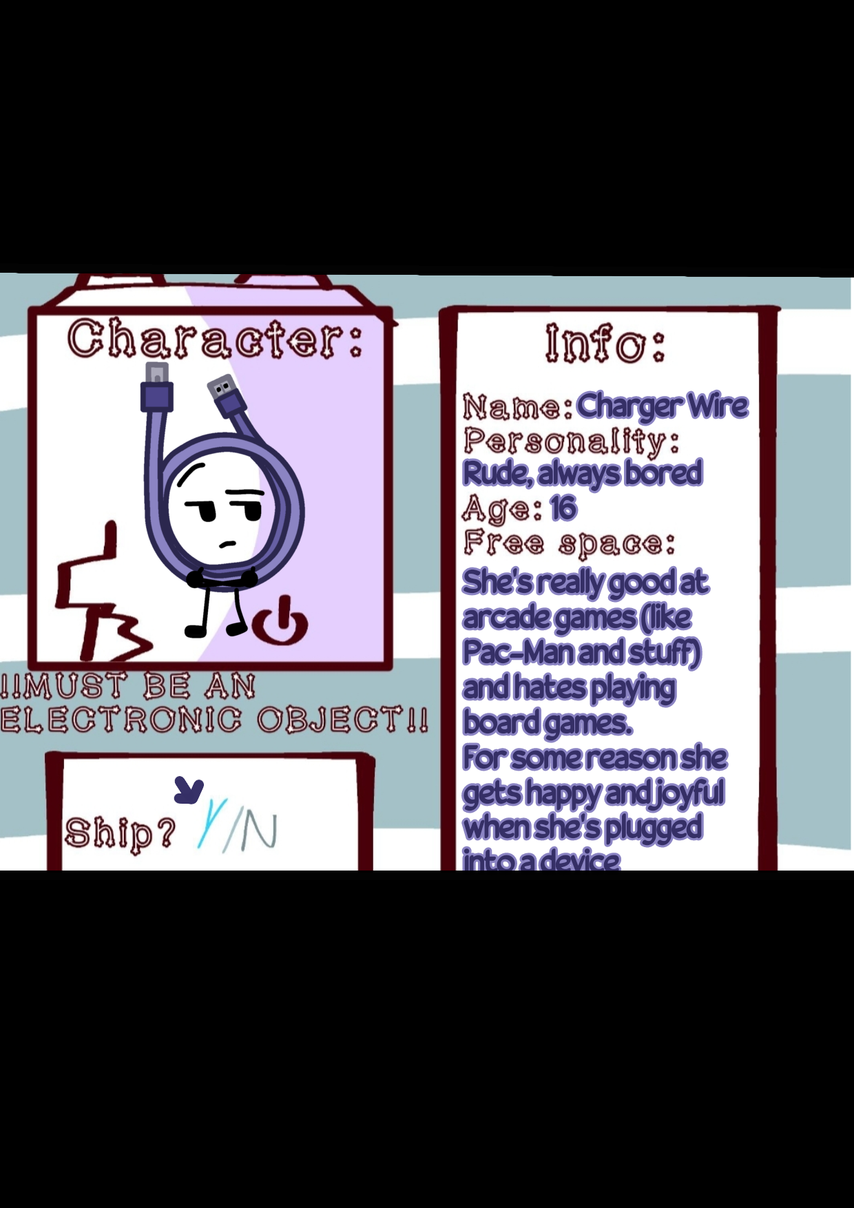 •My character's Bio for BFAB• - ibisPaint
