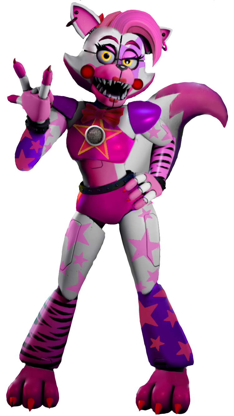 Glamrock Funtime Foxy - ibisPaint
