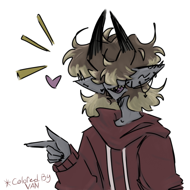 I colored the Tazzyman - ibisPaint