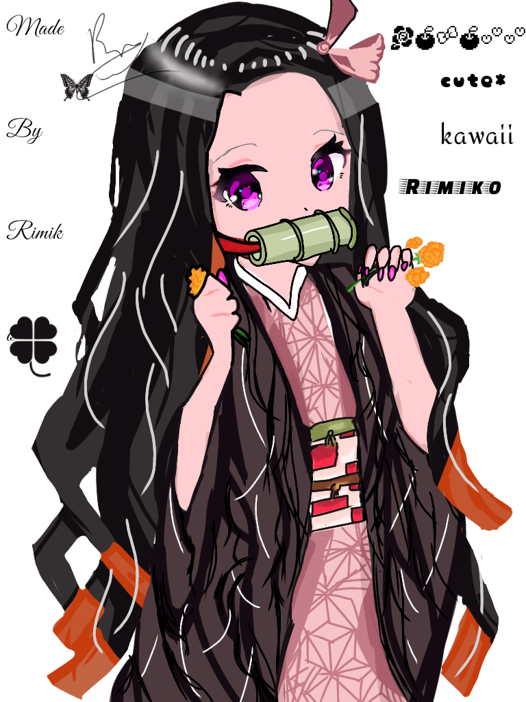nezuko chaan kawaii ♡ - ibisPaint