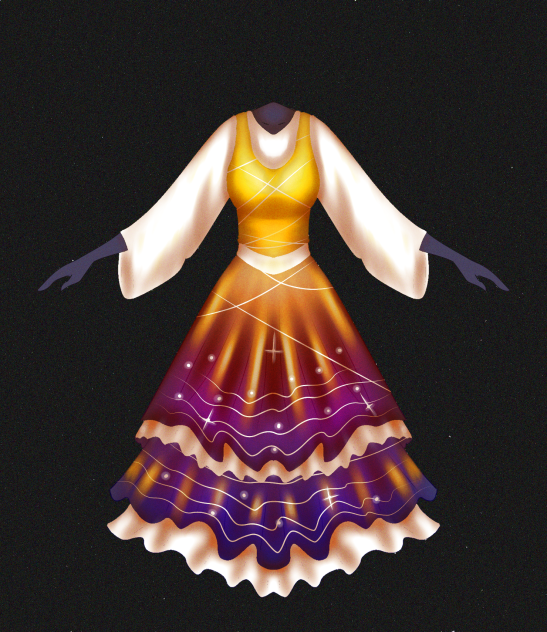 Sunset Dress - ibisPaint