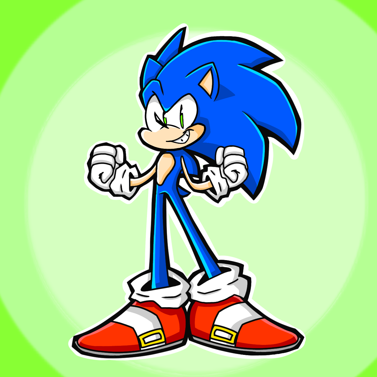 sonic pero mas radical 😎 - ibisPaint