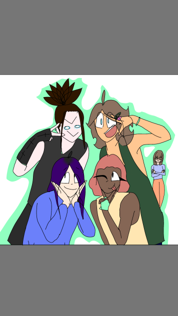 Drawing random humans 1 - ibisPaint