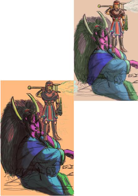 drawn in jump paint jgffydtththethth - ibisPaint