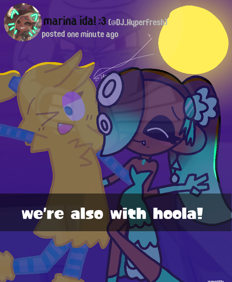hoola and marina! - ibisPaint