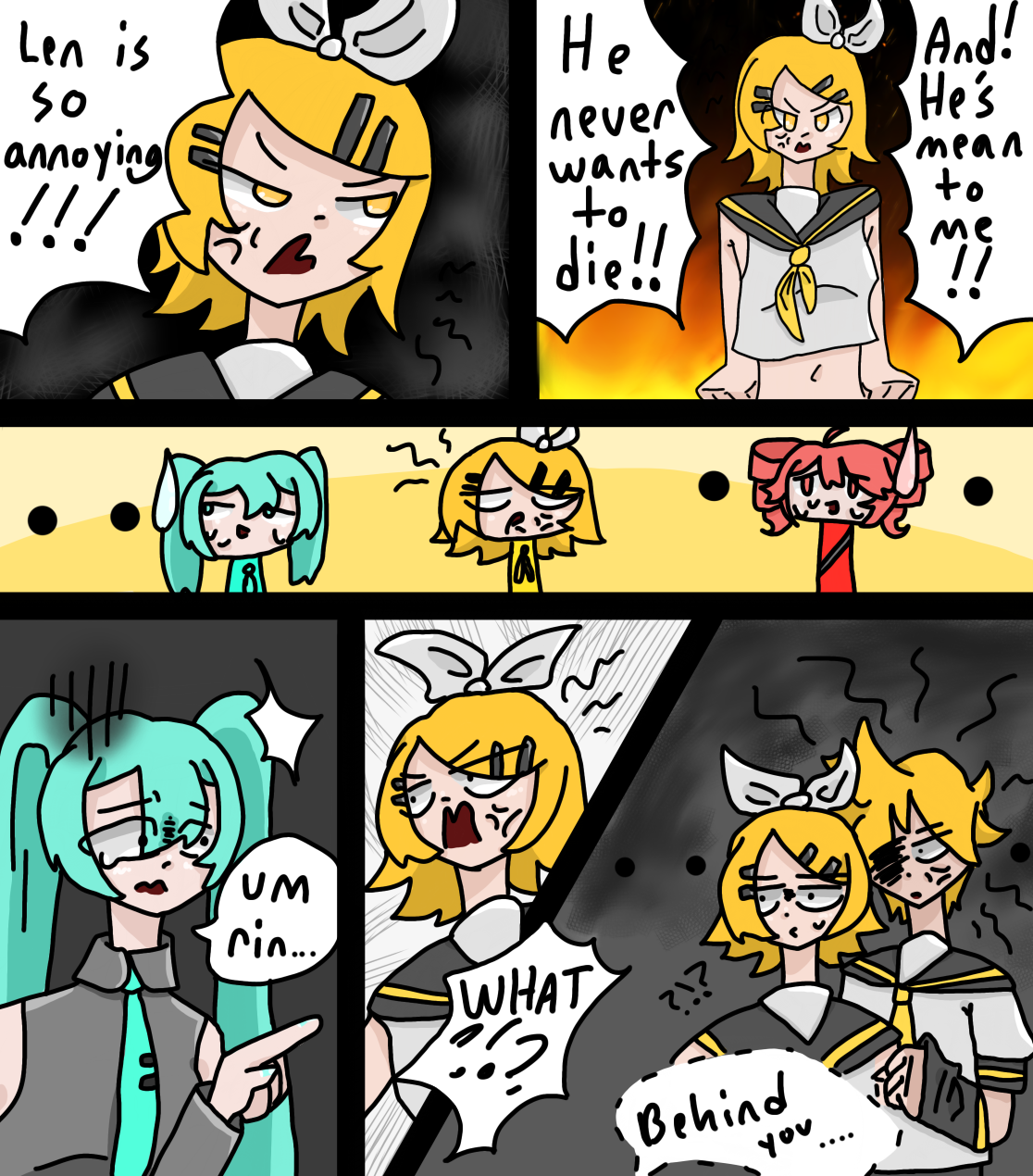 Never talk behind someone’s back… - ibisPaint