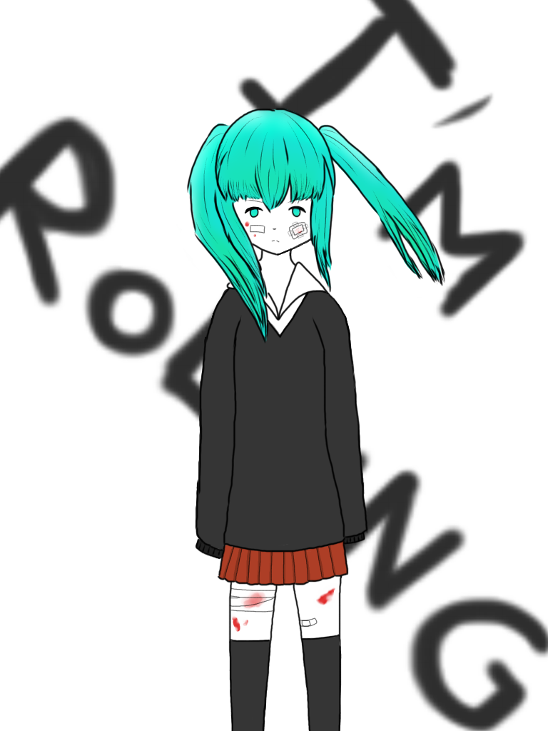 Rolling Girl - ibisPaint