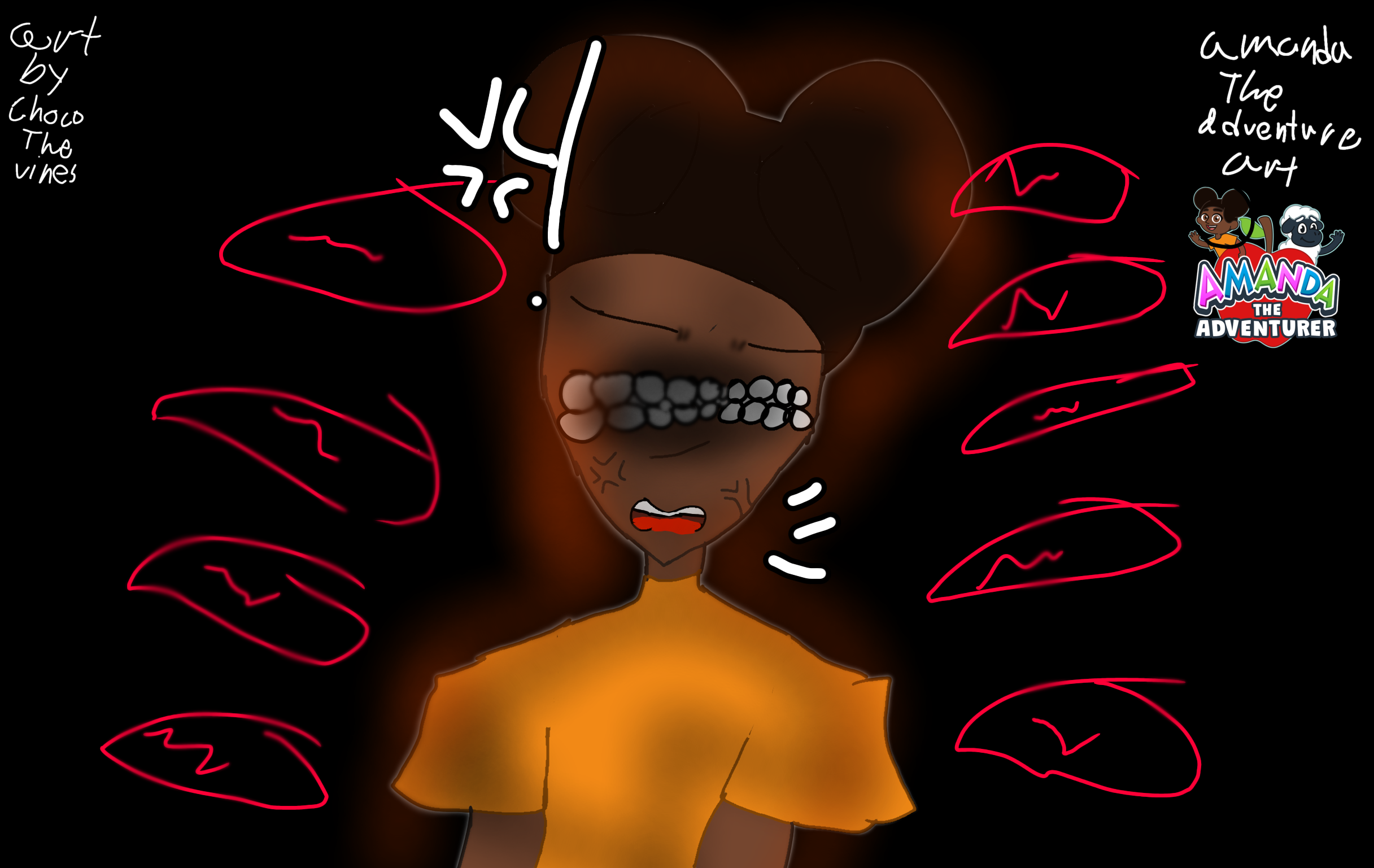 Answer my question Amanda the adventure - ibisPaint