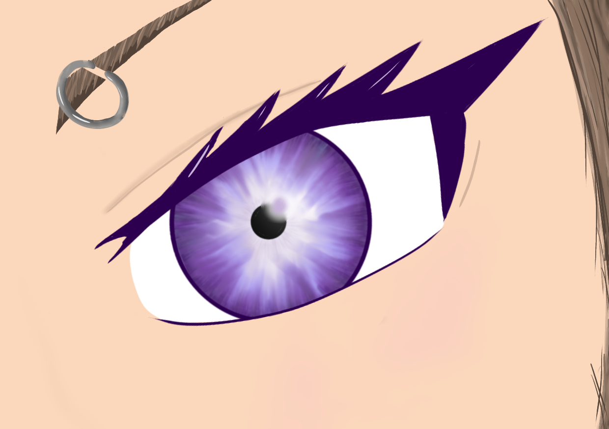 purple eye....idk... - ibisPaint