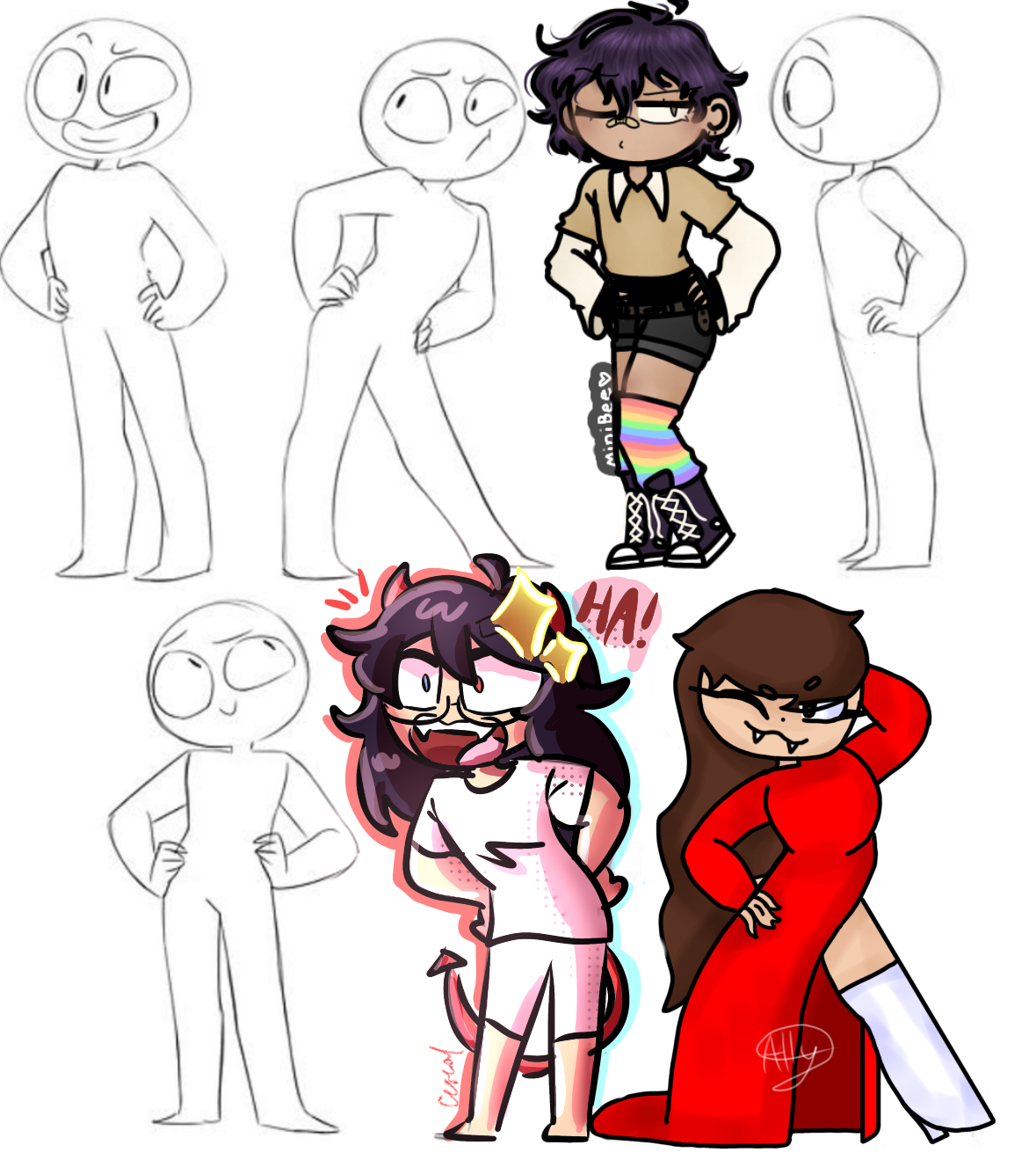 Pose Collab - ibisPaint