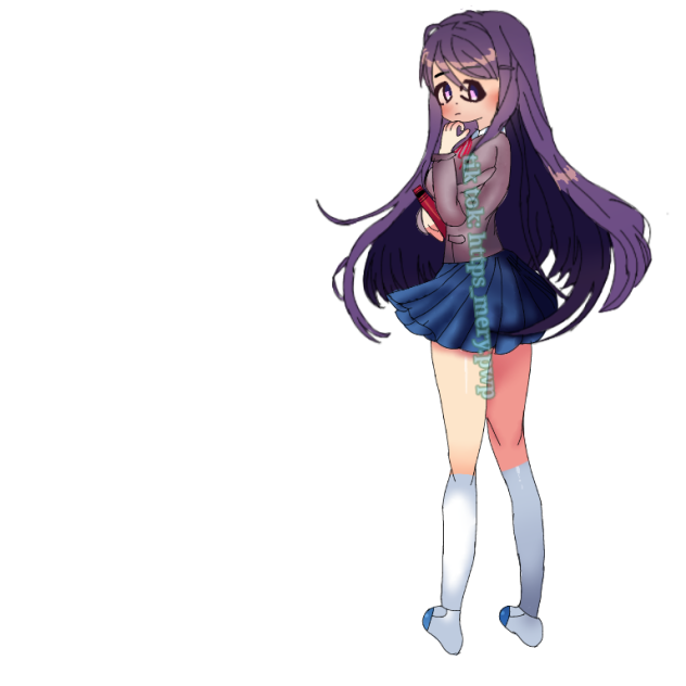 Yuri ddlc - ibisPaint