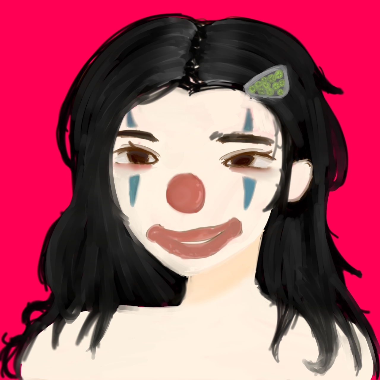 Clowning myself - ibisPaint