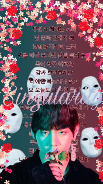 (Singularity- Bts Taehyung) Background - ibisPaint