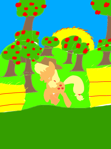 Applejack CHIBI - ibisPaint