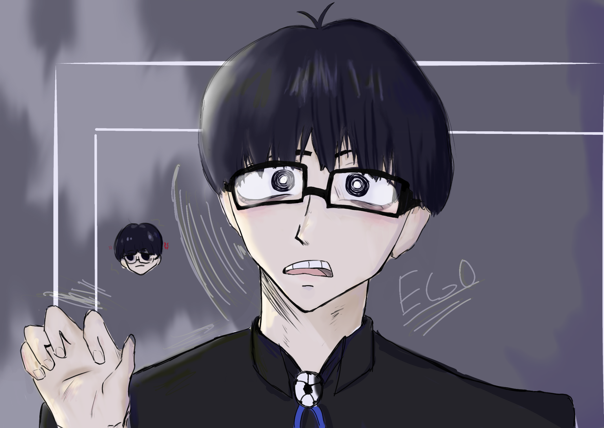 Ego blue lock - ibisPaint