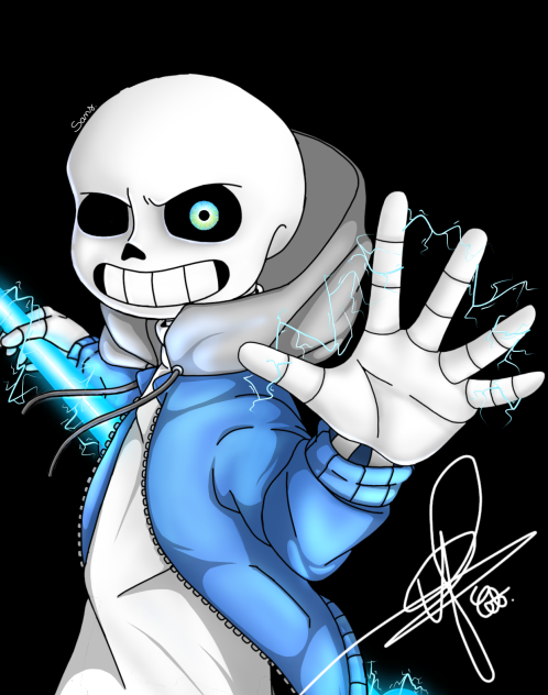 Sans Undertale - ibisPaint