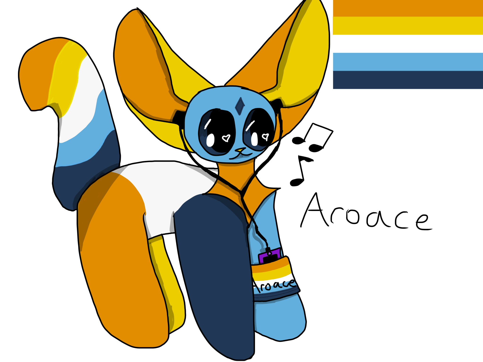 Aroace cat - ibisPaint
