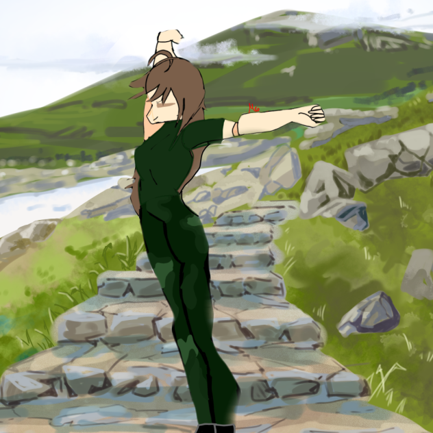 just a beautiful day in the military - ibisPaint