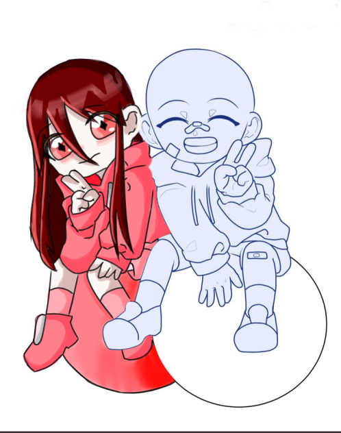 Collab Qia vs Modern - ibisPaint