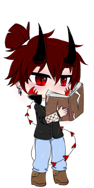 gacha demon edit - ibisPaint