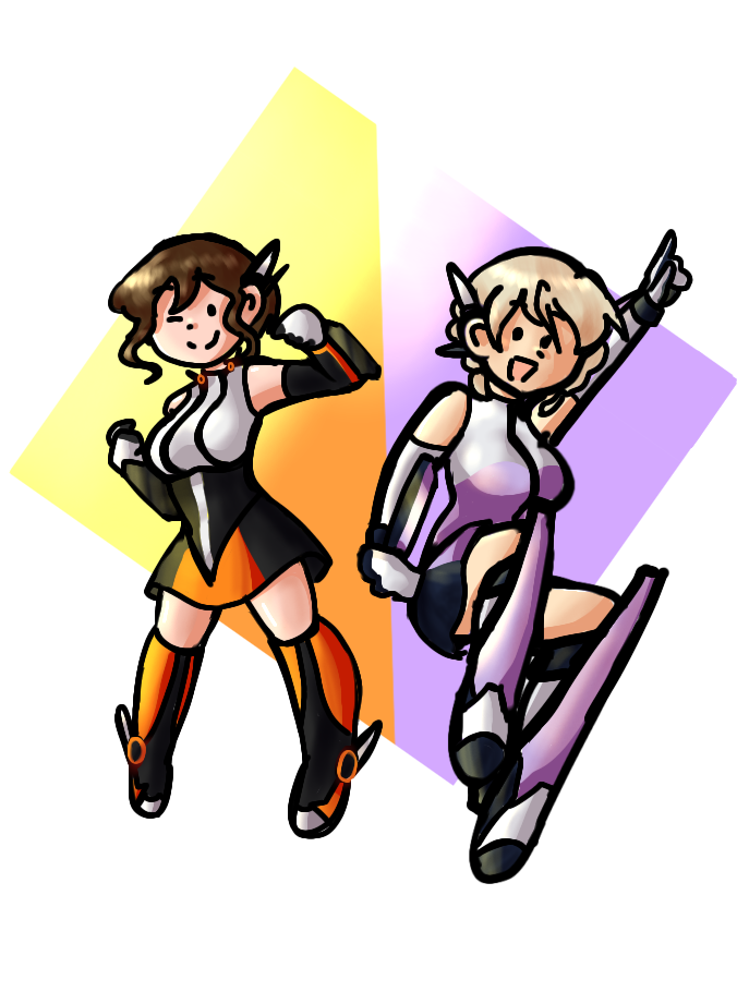 THE DYNAMIC DUO - ibisPaint