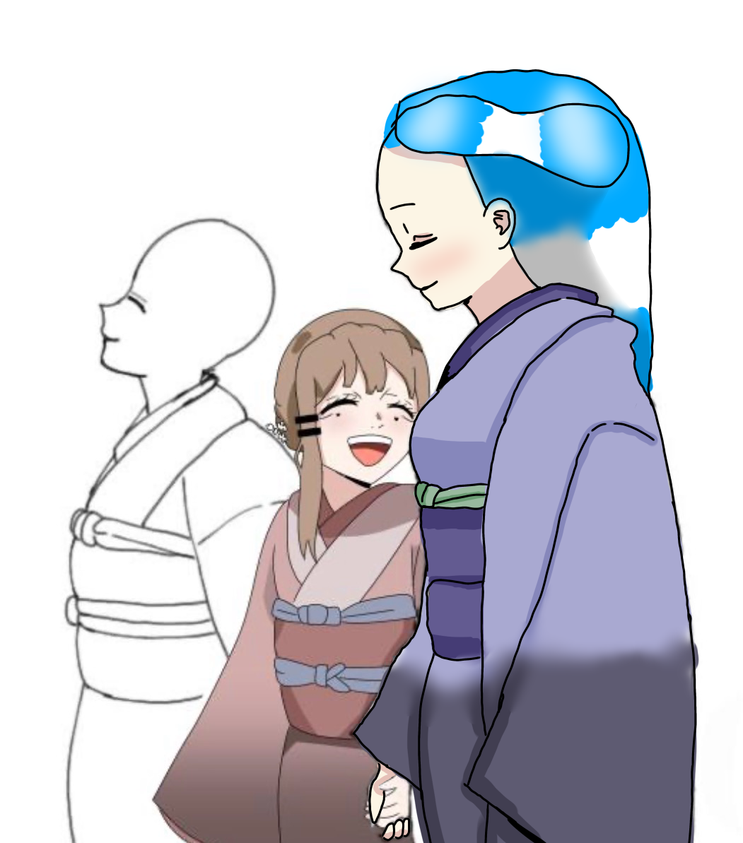 Collab with my bestie - ibisPaint