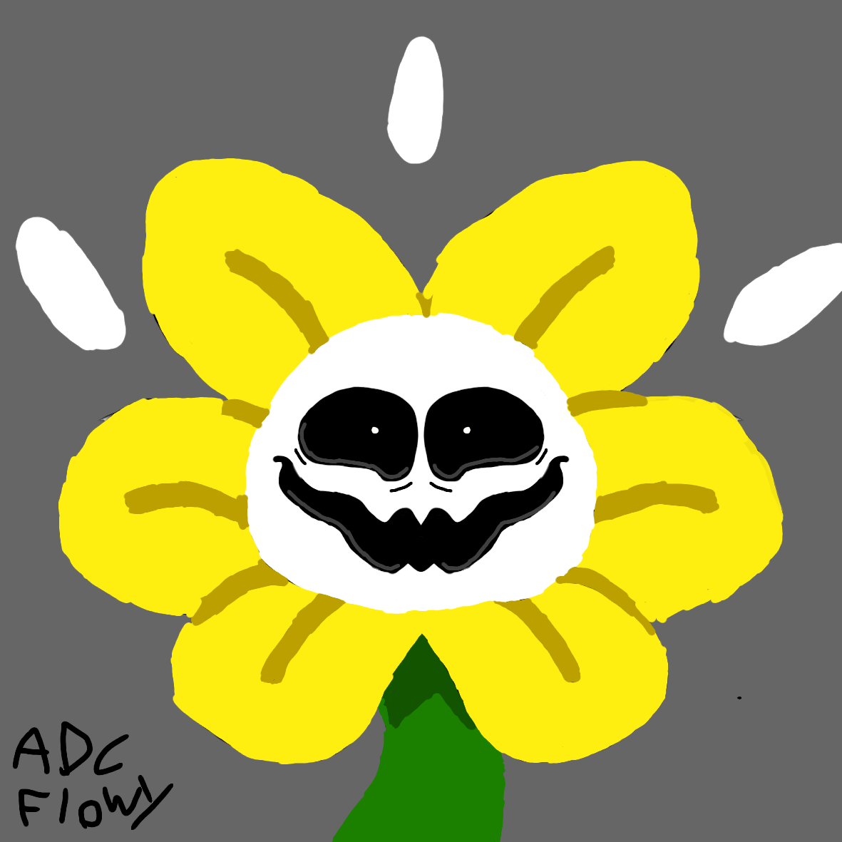 Howdy! I'm Flowy! -Undertale- - ibisPaint