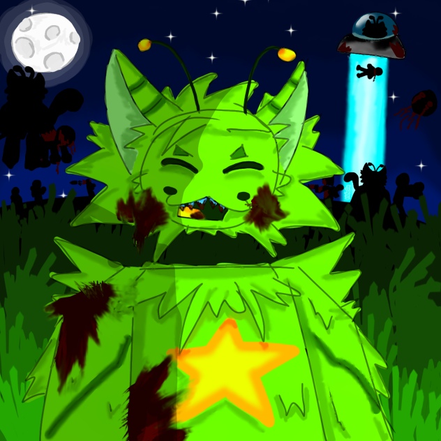 Evil Gnarpy - ibisPaint