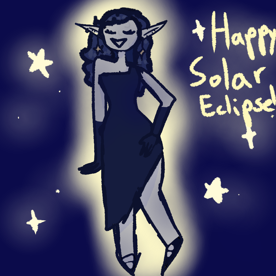 Happy Eclipse! - ibisPaint