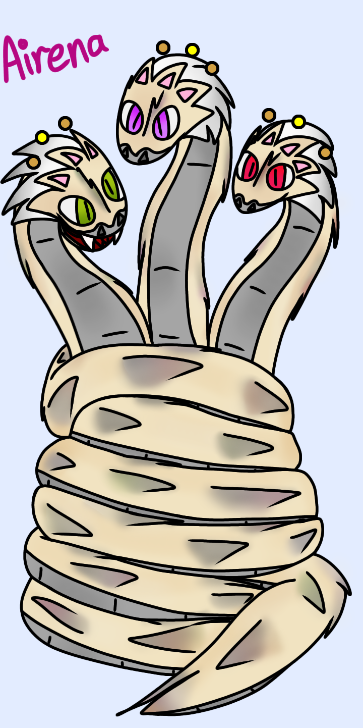 Airena. The runespoor princess - ibisPaint