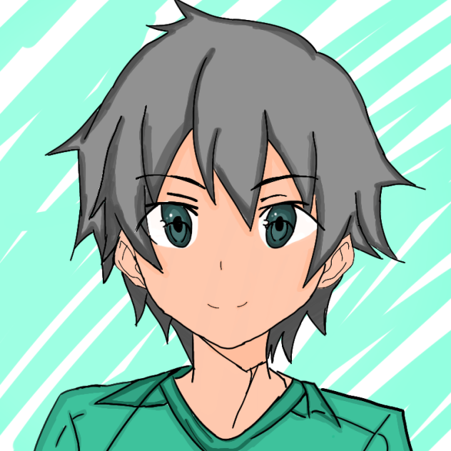 Anime stile boy speed draw. - ibisPaint