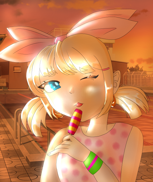 popsicle evenings - ibisPaint