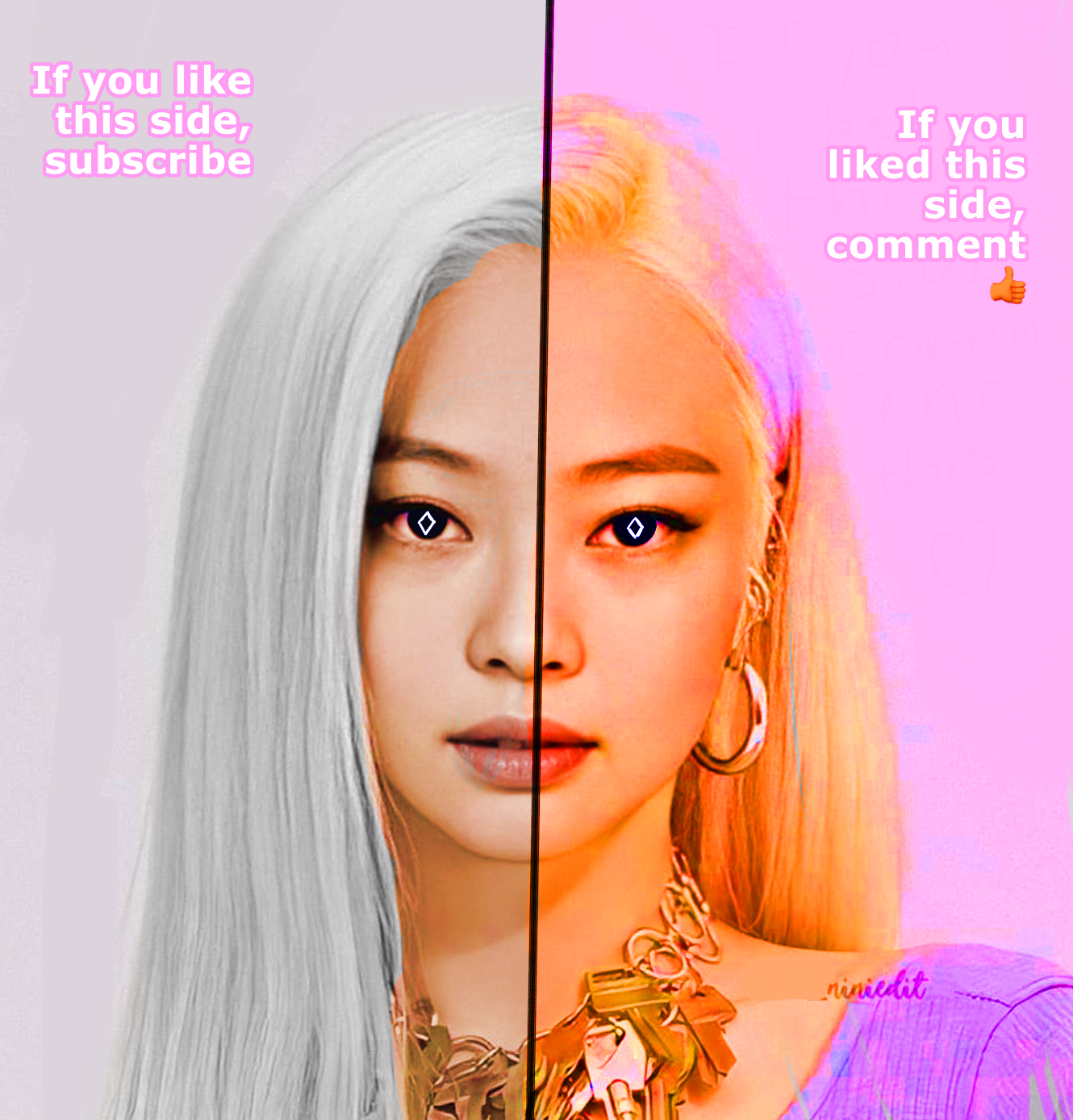 Jennie casual vs Barbie - ibisPaint