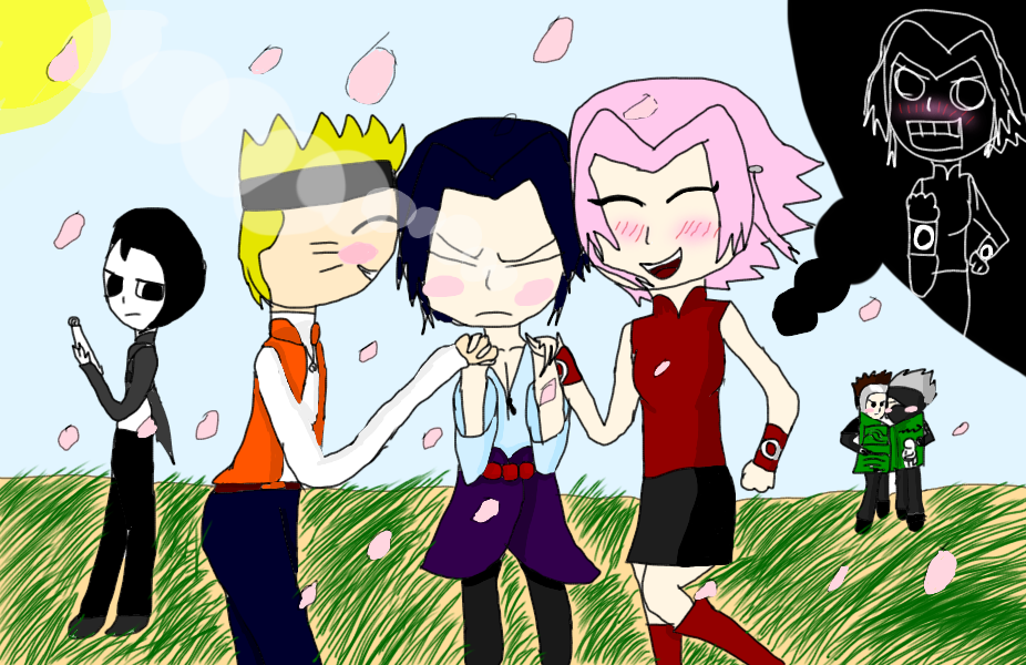 Team 7 +captain and Sai - ibisPaint
