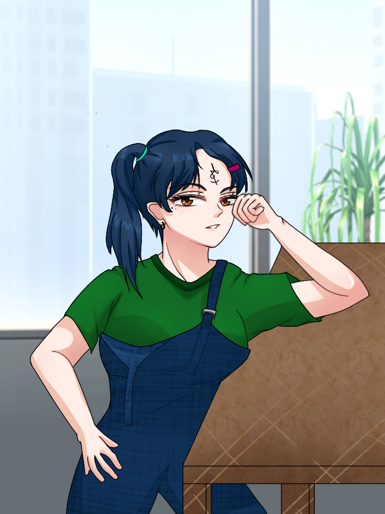 Tomboy girl - ibisPaint