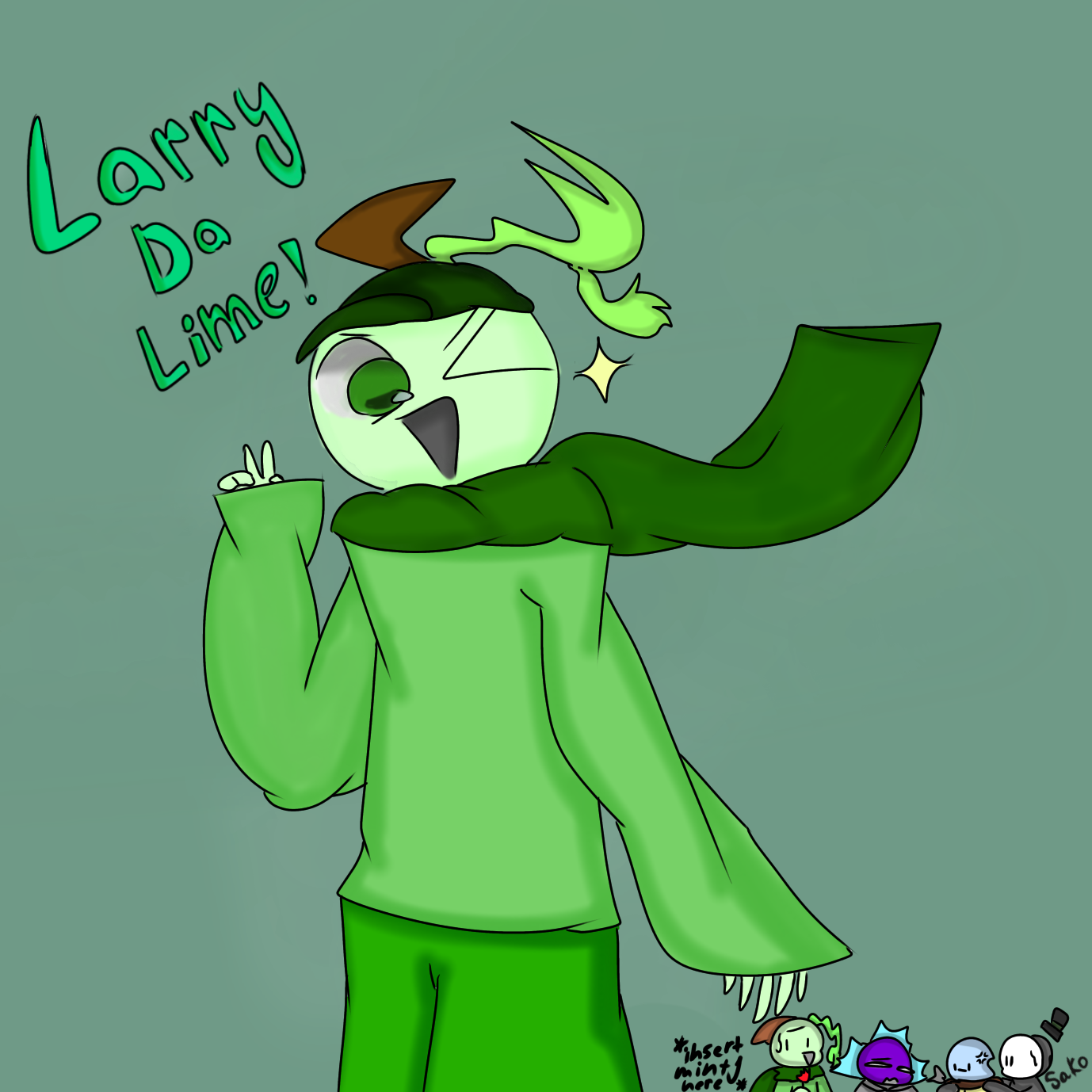 Larry fanart number two ‘v’ - ibisPaint