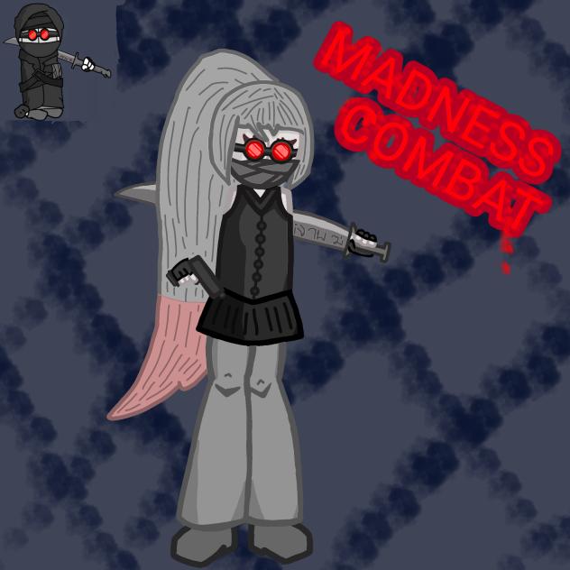 🩸 Piku X Madness Combat 🩸Draw1 - ibisPaint