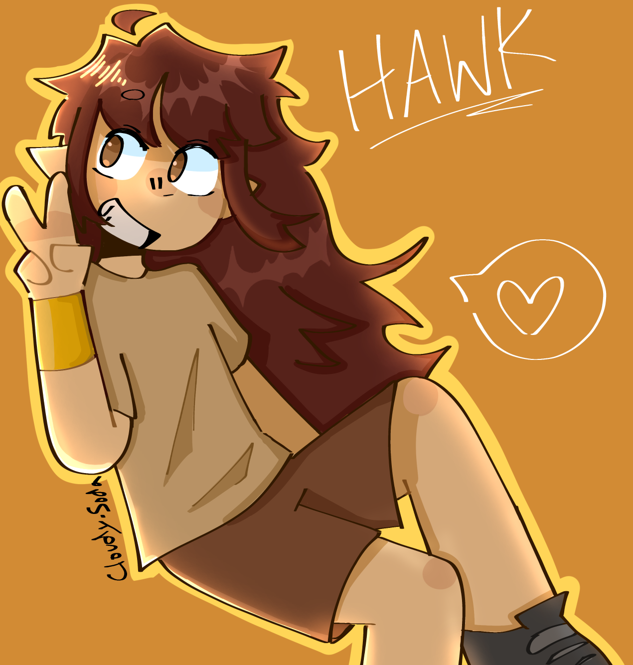Hawk Remakeeeee - ibisPaint