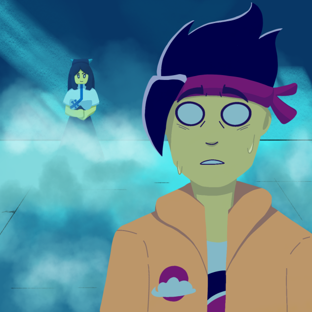 mk and lady bone demon - ibisPaint