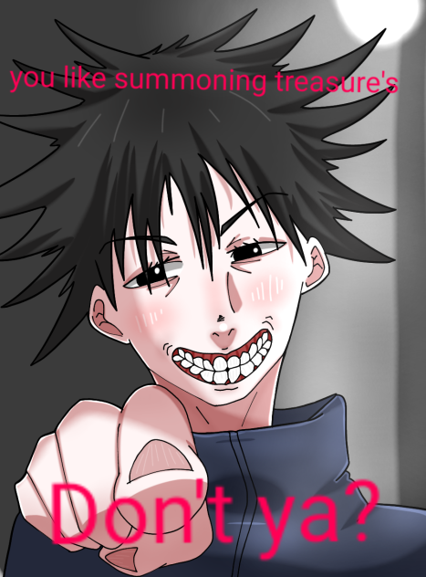 cursed Megumi - ibisPaint