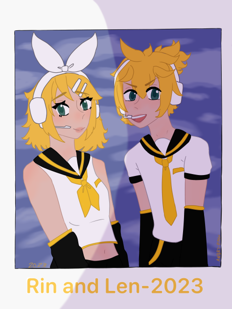 Rin and Len - ibisPaint