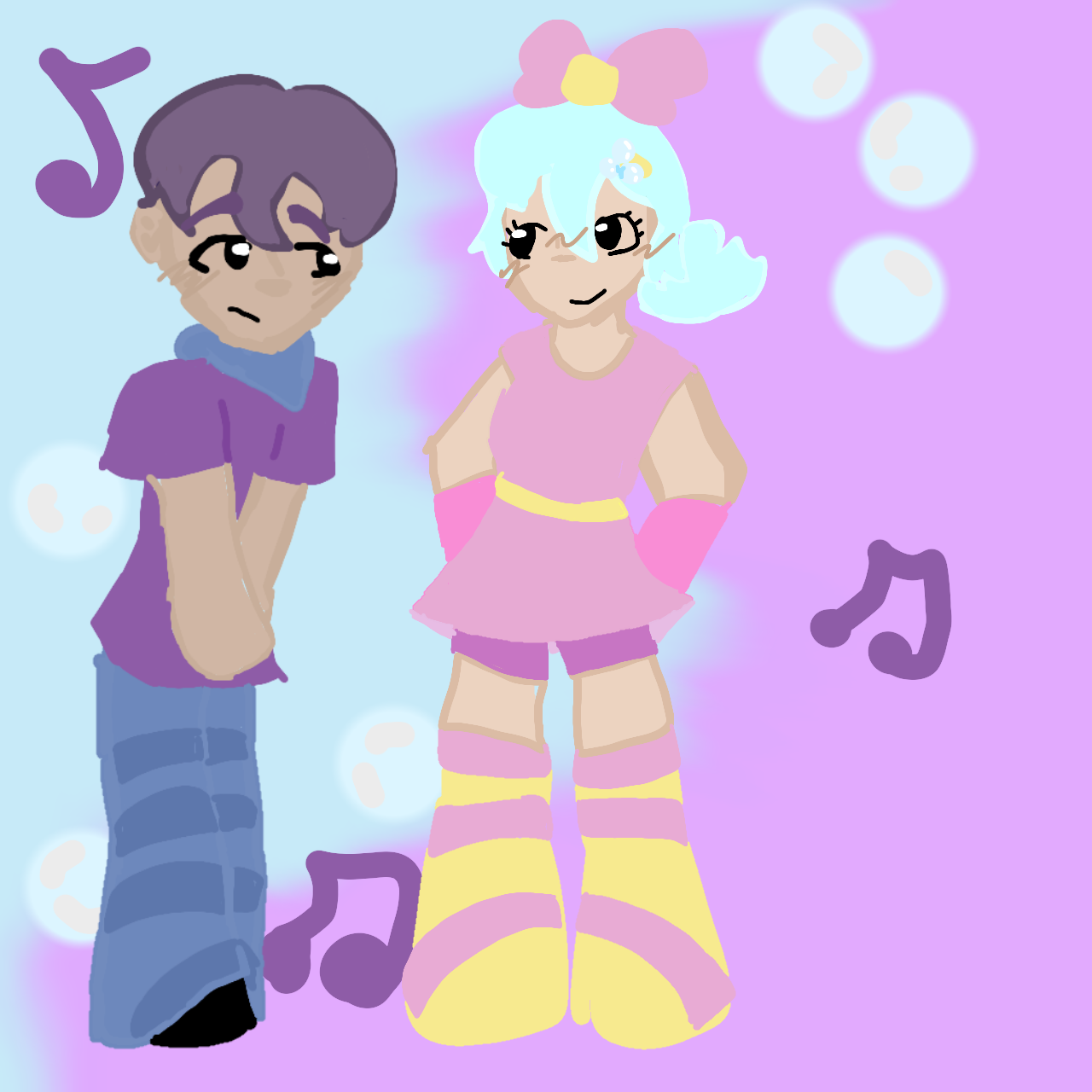 poppy and boxten!!! - ibisPaint