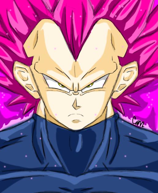 Ultra Ego Vegeta - ibisPaint