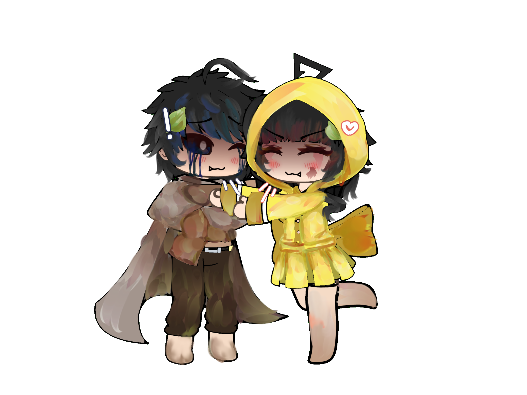 Mono And Six💕Hug - ibisPaint