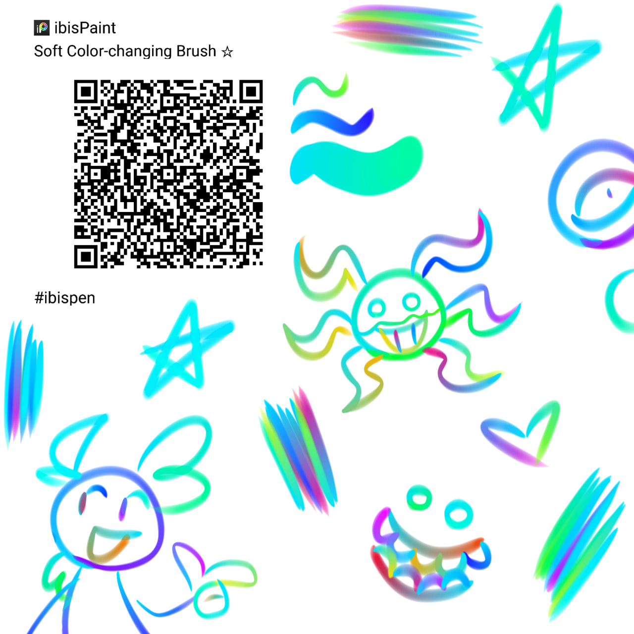 🌌Soft Color Changing Brush🌌 - ibisPaint