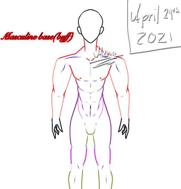 Buff masculine base - ibisPaint