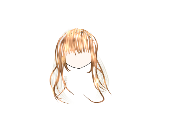 Horrible hair qwp - ibisPaint