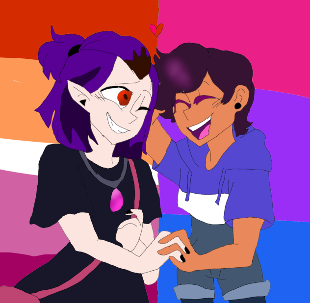 Luz and amity - ibisPaint