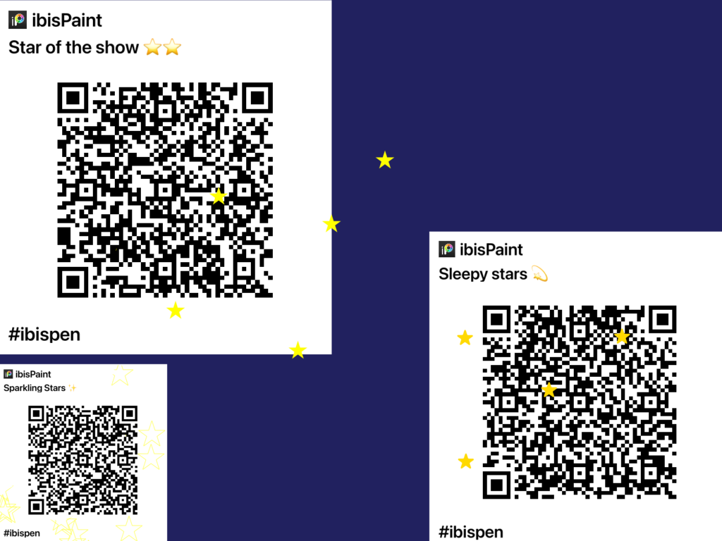 STAR STAR STAR!! - ibisPaint